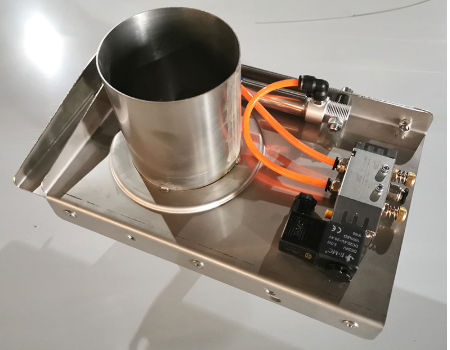 China 200mm SS 304 Sliding Damper For Dust Extraction System on Global ...