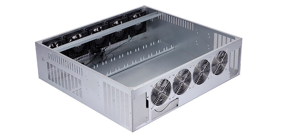 Mining Machine Miner 8gpu VGA Card 335mm Mining Case Bitcoin Miner Case ...