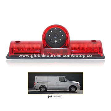 China Brake light night vision camera with IR 6 lights for Nissan ...