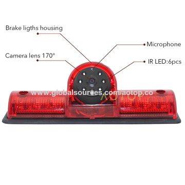 China Brake light night vision camera with IR 6 lights for Nissan ...