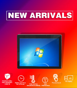 China Aluminum alloy case 15 inch capacitive touch screen all in one ...