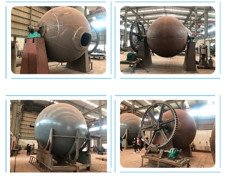 Spherical digester Stainless steel paper bag making machine spherical ...