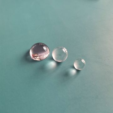 China BK7 ZLAF92 ZF7 coupling fiber coupling ball lens on Global ...