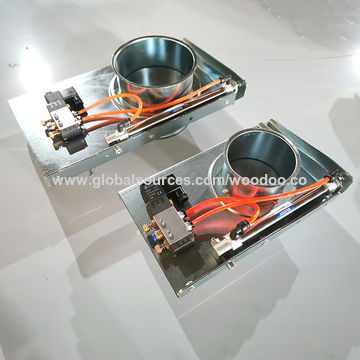 China 160mm Ductwork Blast Gate Damper With Flange Edge on Global ...