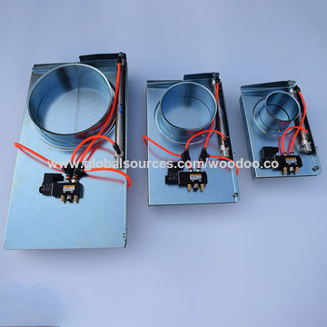 China 160mm Ductwork Blast Gate Damper With Flange Edge on Global ...