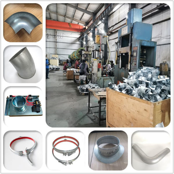 China 160mm Ductwork Blast Gate Damper With Flange Edge on Global ...