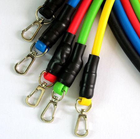 China Natural Latex Pull Rope Elastic Resistance Bands Fitness Workout ...