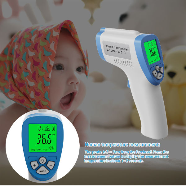 China DT-8806C English Version Handheld Digital Thermometer Infrared ...