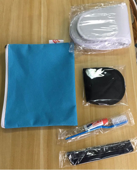 China Toilet sets bathroom ceramic travel amenity kit for women travel ...