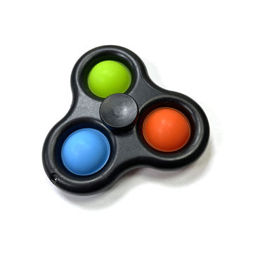 China 5 bubbles fidget toys stress relief simple dimple Push Pop It ...