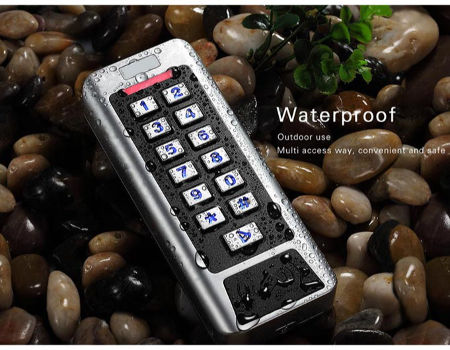 Waterproof rfid 2 relay access control keypad, Metal Access Controller ...