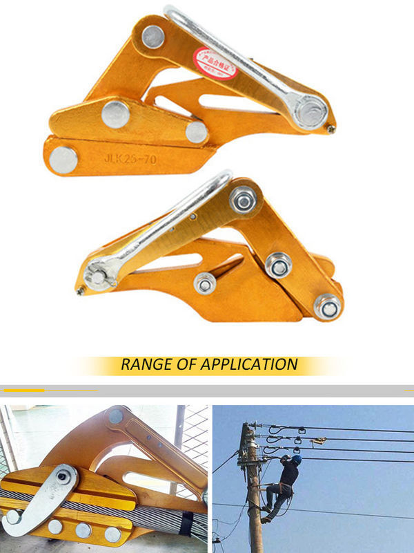 China Aluminum Alloy Cable Wire Grip for Conductor Come Along Clamp on ...