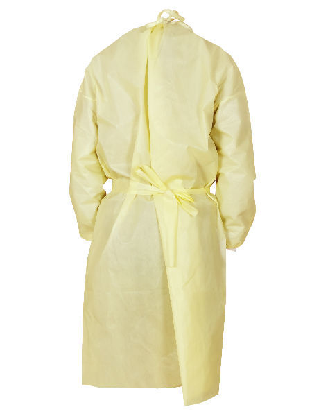 China Yellow Hospital Operating Coat,PP PE Protective Clothing,Medical ...