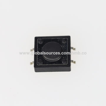 China Compact size 12*12*4.3MM Top Actuated SMT tactile Switch J ...