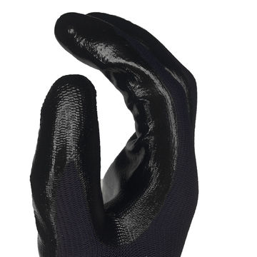 China EN388: 4121 High 13 Gauge Polyester Knit Smooth Nitrile Palm ...