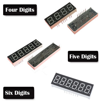 China 7 Segment Digital Dot Matrix Led Numeric Display SMD RGB on Global Sources,Giant 7 Segment ...