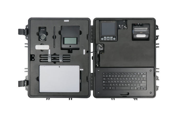 Mobile IP67 enrollment kit Biometric Matching ID Face/iris Recognition ...