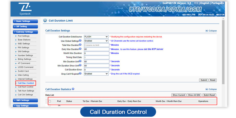 China 32 port 32 sim slots GSM voip gateway 32 channels ejointech voip ...