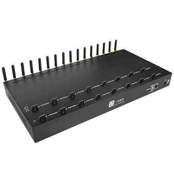 China 16 port 16 sim slots GSM VoIP gateway 16 channels goip gateway ...