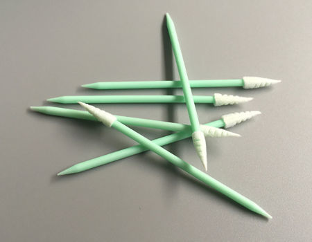 China TX751B Small Head Semiconductor Use Cleanroom Foam Cleaning Swab ...