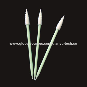 China TX751B Small Head Semiconductor Use Cleanroom Foam Cleaning Swab ...