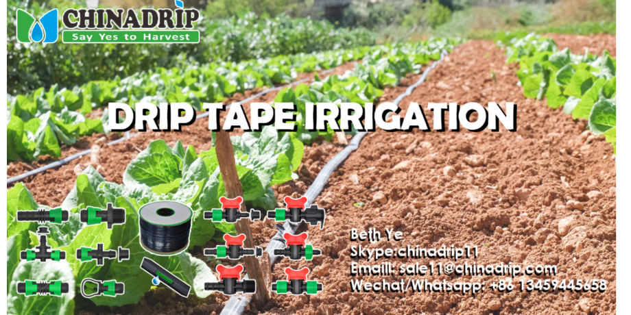 China Drip Irrigation System Plastic Drip Tape Fitting Agriculture Tool ...