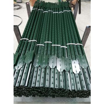 China Green painted or selfcolor T-post for farm on Global Sources,T ...