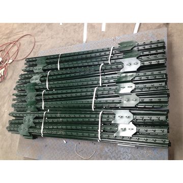 China Green painted or selfcolor T-post for farm on Global Sources,T ...