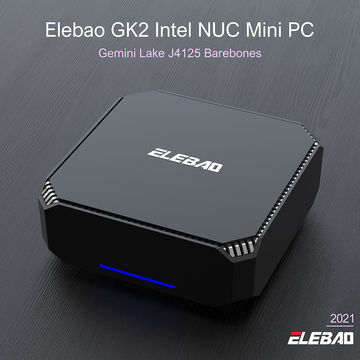China 2021 GK2 Barebones Intel Mini PC J4125 J5005 J4005 support M.2 ...