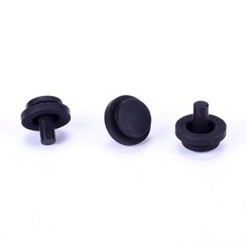 China Silicone rubber screw, button on Global Sources,silicone button ...