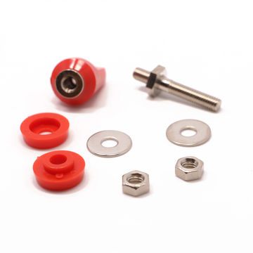 China M6*58 MAX.50A 4mm Nickel plated High Voltage Binding Post on ...