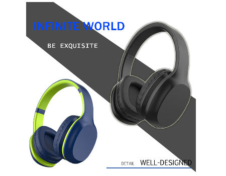 New arrival bt headphones wireless headset bluetooth design with super ...