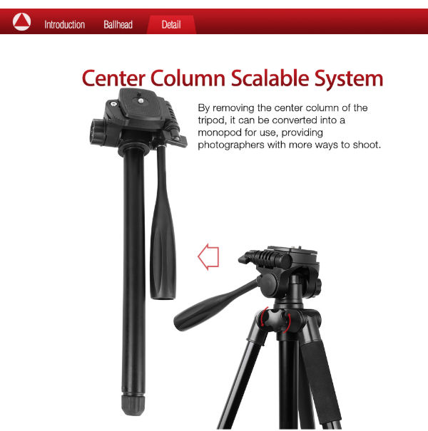 China KINGJOY brand label VT-880 small livestreaming video tripod ...