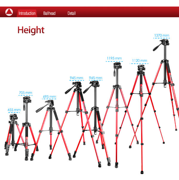 China KINGJOY brand label VT-880 small livestreaming video tripod ...