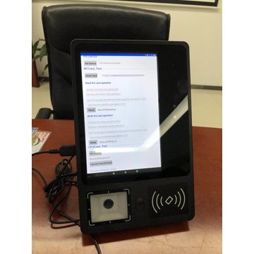 China Bus validator card reader for android Mobile bus ticketing ...