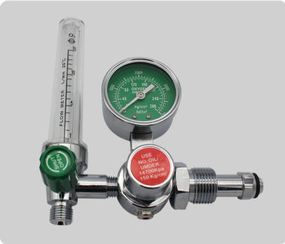 China CE FDA Medical Oxygen Cylinder Regulator With Flow Meter on ...