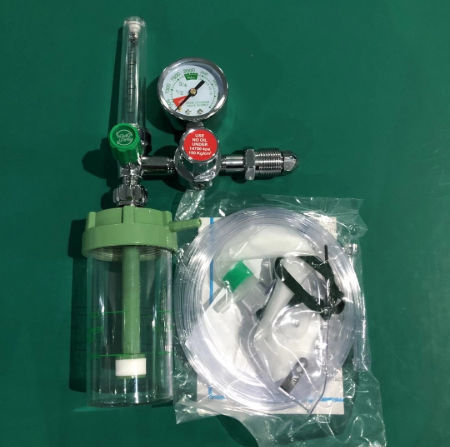 China CE FDA Medical Oxygen Cylinder Regulator With Flow Meter on ...