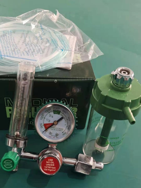 China CE FDA Medical Oxygen Cylinder Regulator With Flow Meter on ...
