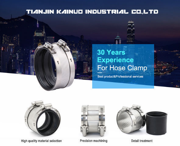 China Steel flexible A type 4" excavator hubless no hub coupling for ...