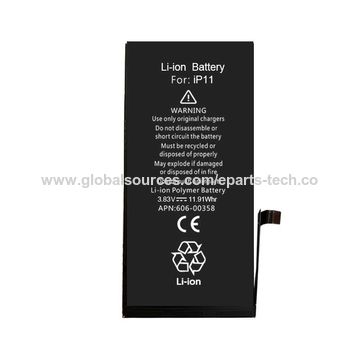 China 3110mAh Battery Replacement Compatible with iP11 on Global ...