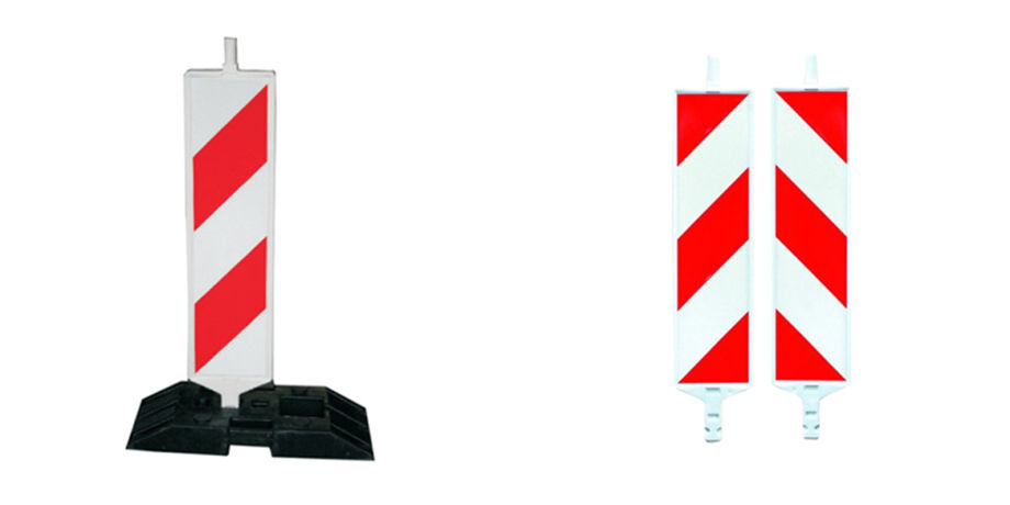 Factory Direct Chinese 1.2m Reflective Panel Heavy Duty Rubber Base ...