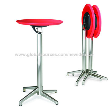 China ABS foldable bar table on Global Sources,bar table,foldable bar ...
