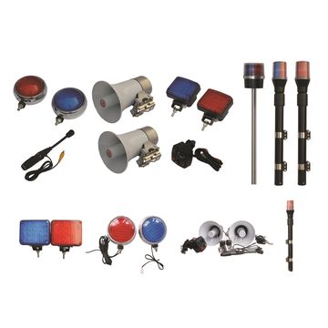 China Police motorcycle siren duty motorcycle lights with horn ...