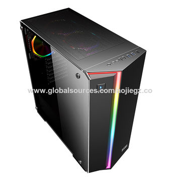 China SAMA 3906 cool professional gaming computer case ATX pc cabinet ...