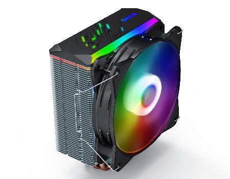 China CPU Cooler SAMA Desktop Gaming PC CPU Four Heat Pipe Ari Cooler ...