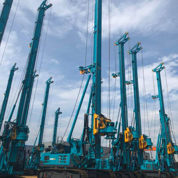 China Sunward SWDM 300H Piling Machine 2.5m Diameter 100m Depth Rotary ...