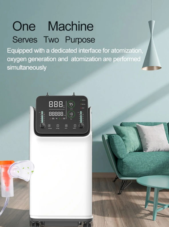 China Oxygen machine 5L/10L household oxygen concentrators atomization ...
