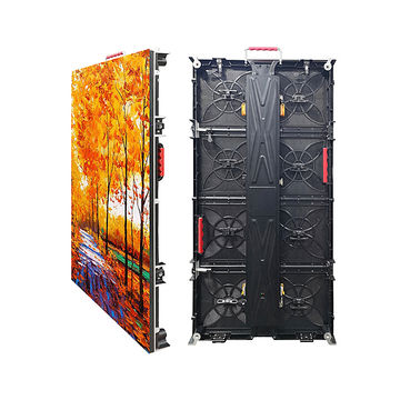 China 500X1000mm outdoor front service rental LED video wall screen P3 ...