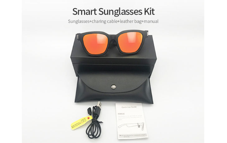 China Smart Audio Sunglasses with Built-In Bluetooth Speakers Polarized ...