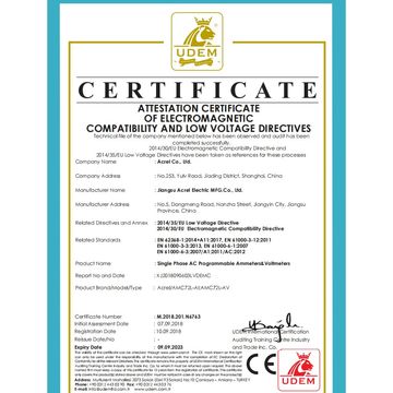 China Acrel AMC96L-E4/KC 3 phase digital power meter/electric power meter/Smart power meter ...